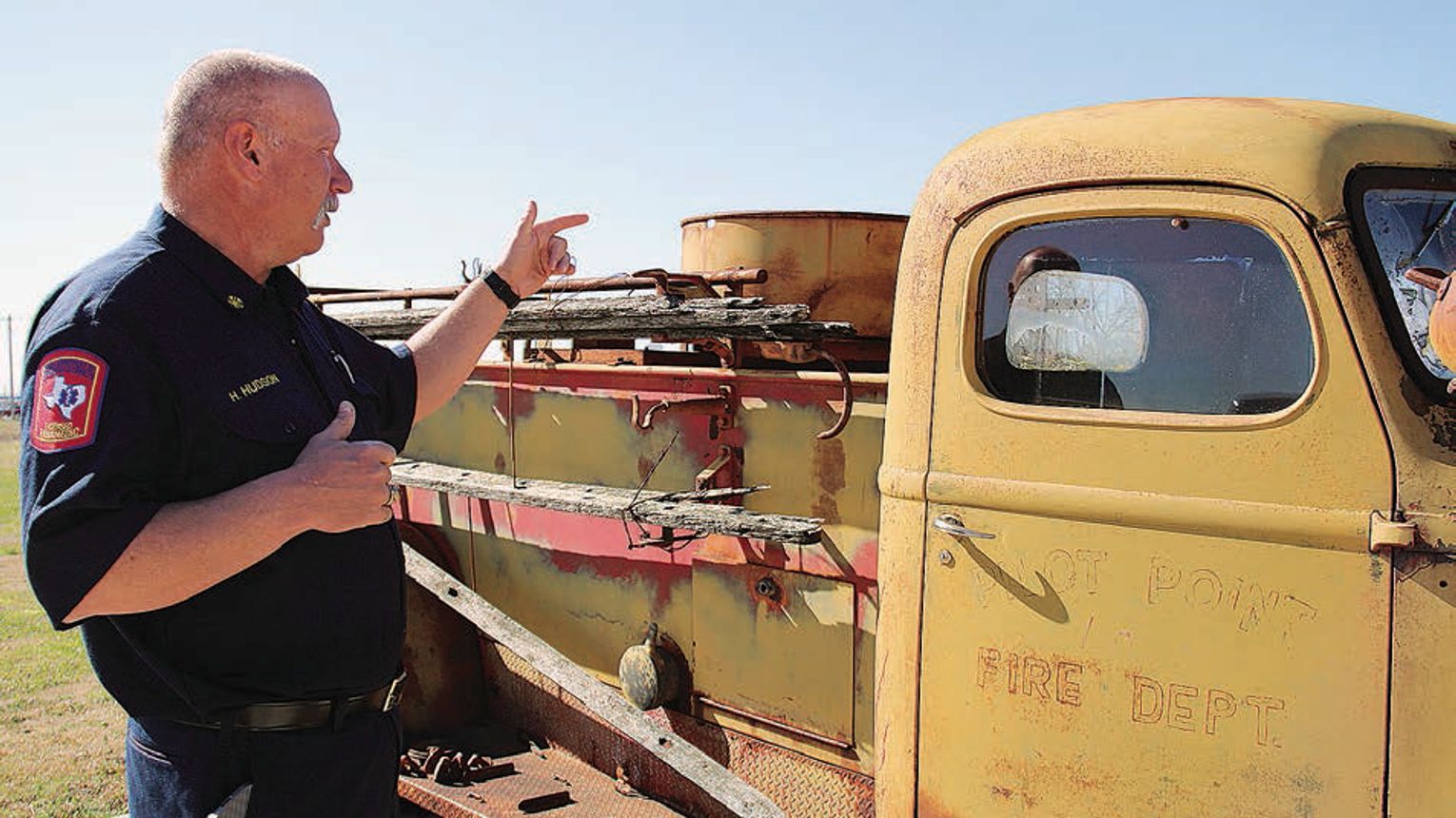 Pilot Point Fire Department to restore 1942 rig